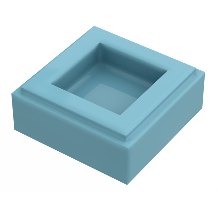 LEGO Maersk Blue Tile 1 x 1 with Groove (3070 / 113480) | Brick Owl