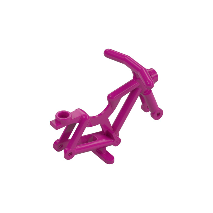 LEGO Magenta Bicycle Frame with Stand (4719 / 65574) | Brick Owl - LEGO ...