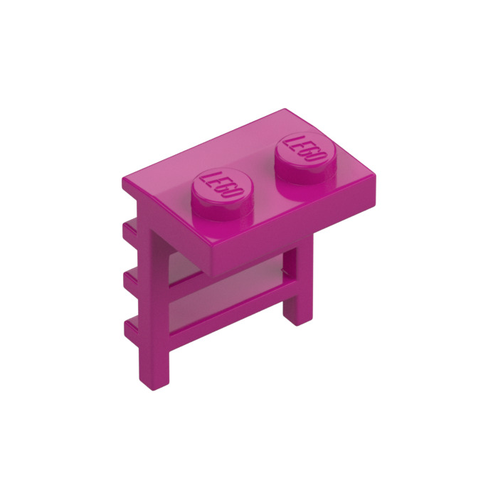 LEGO Magenta Plate 1 x 2 with Ladder (4175 / 31593) | Brick Owl