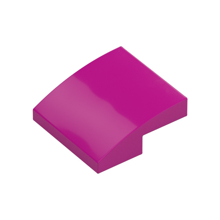 LEGO Magenta Slope 2 x 2 Curved (15068 / 118553) | Brick Owl