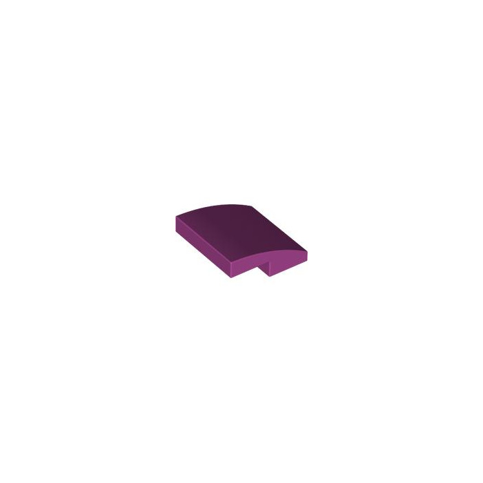 LEGO Magenta Slope 2 x 2 Curved (15068 / 118553) | Brick Owl