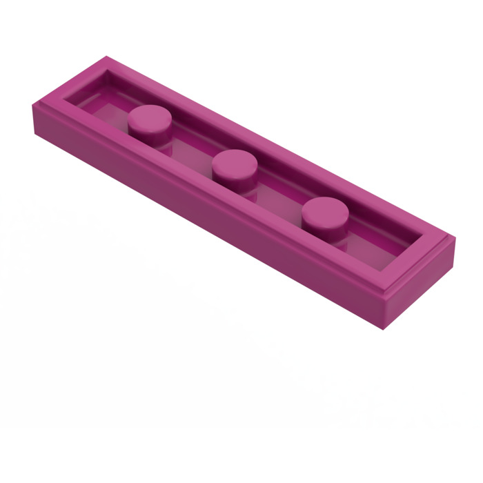 LEGO Magenta Tile 1 x 4 (2431) | Brick Owl