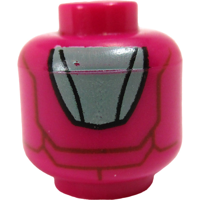 LEGO Magenta Vision Minifigure Head (21123 / 27087) | Brick Owl - LEGO ...