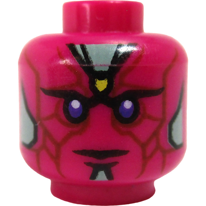 LEGO Magenta Vision Minifigure Head (21123 / 27087) | Brick Owl - LEGO ...