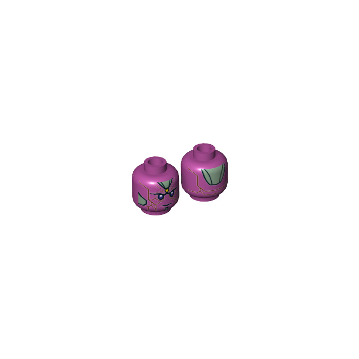 LEGO Magenta Vision Minifigure Head (21123 / 27087) | Brick Owl