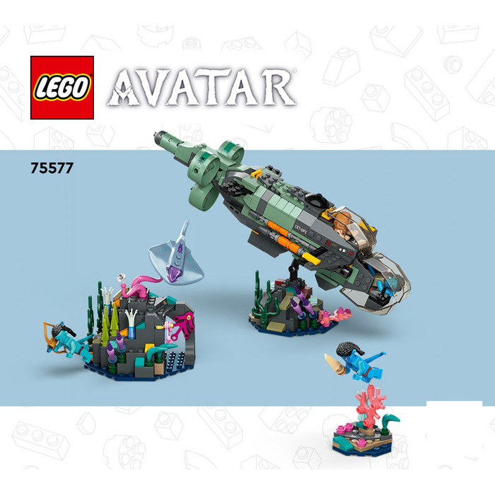 LEGO Mako Submarine Set 75577 Instructions | Brick Owl - LEGO Marketplace