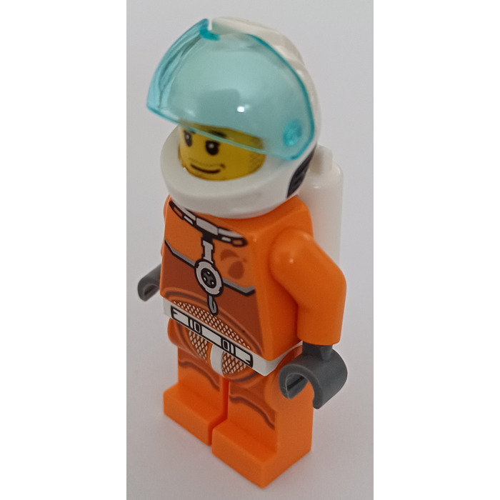 LEGO Male Astronaut with Air Tanks Minifigure | Brick Owl - LEGO ...