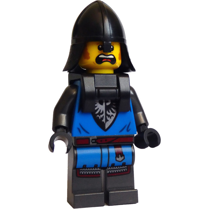 LEGO Male Black Falcon Knight with Black Neck Bracket Minifigure ...