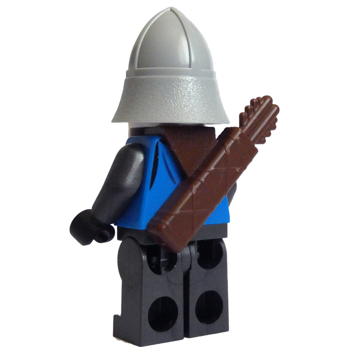 LEGO Male Black Falcon Knight with White Beard Minifigure | Brick Owl ...