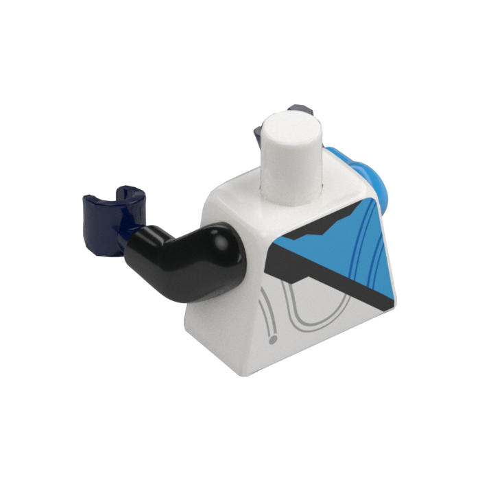 LEGO Male Blue Astronaut Minifig Torso (973 / 76382) | Brick Owl - LEGO ...