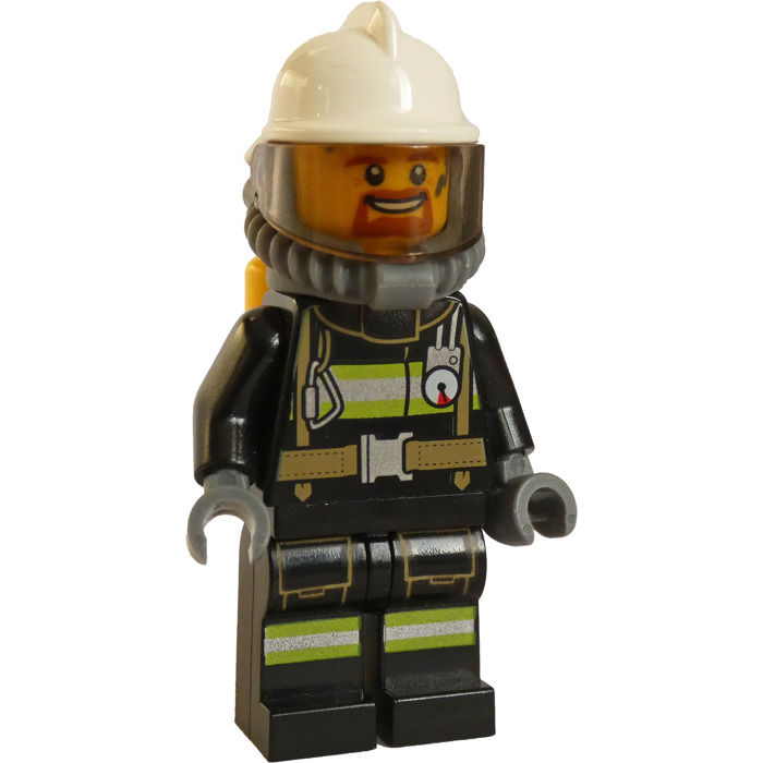 LEGO Male Firefighter Minifigure | Brick Owl