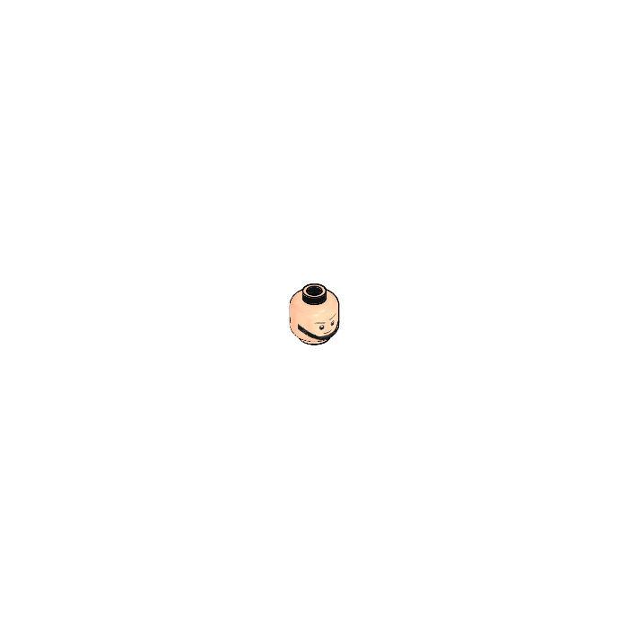 LEGO Male Head with Chin Strap (3626 / 91857) | Brick Owl