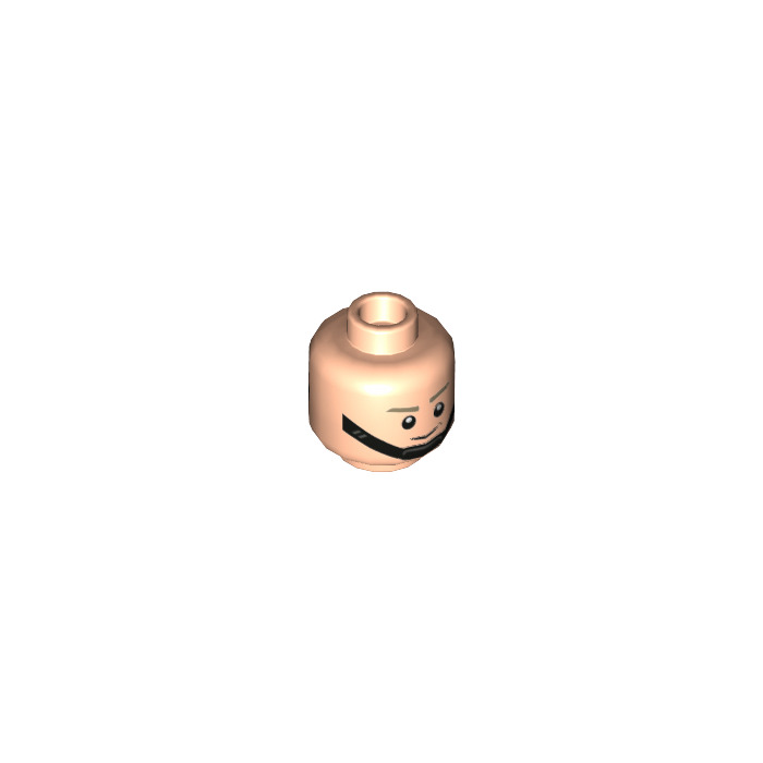 LEGO Male Head with Chin Strap (3626 / 91857) | Brick Owl