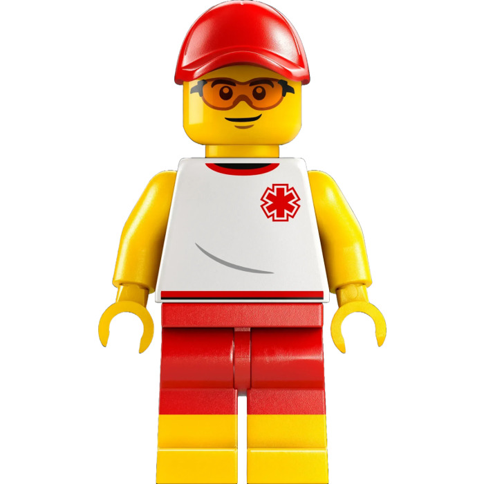 LEGO Male Lifeguard Minifigure | Brick Owl - LEGO Marketplace