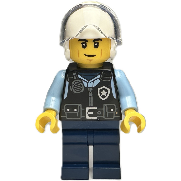 LEGO Male Police Helicopter Pilot Minifigure | Brick Owl - LEGO Marketplace