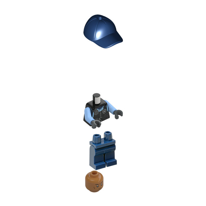LEGO Männlich Security Wache Minifigur | Brick Owl - LEGO Marktplatz