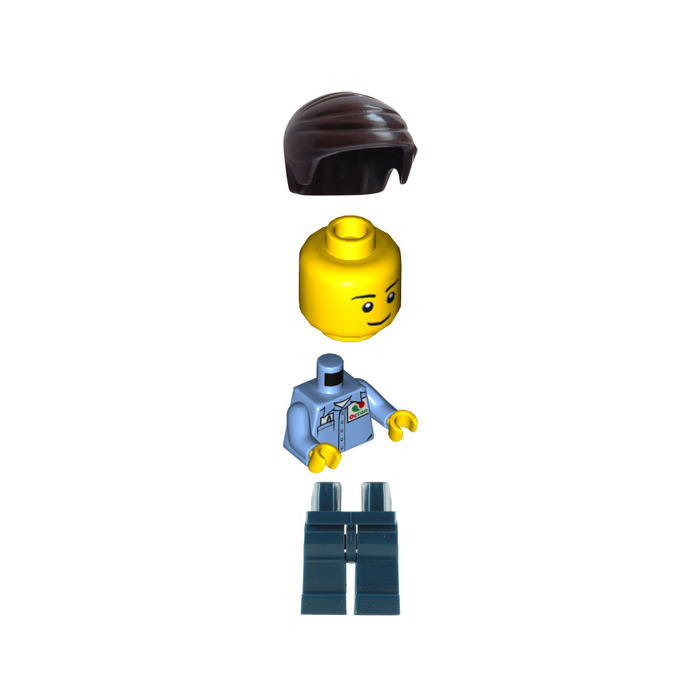 LEGO Male Service Station Worker Minifigure Inventory | Brick Owl ...