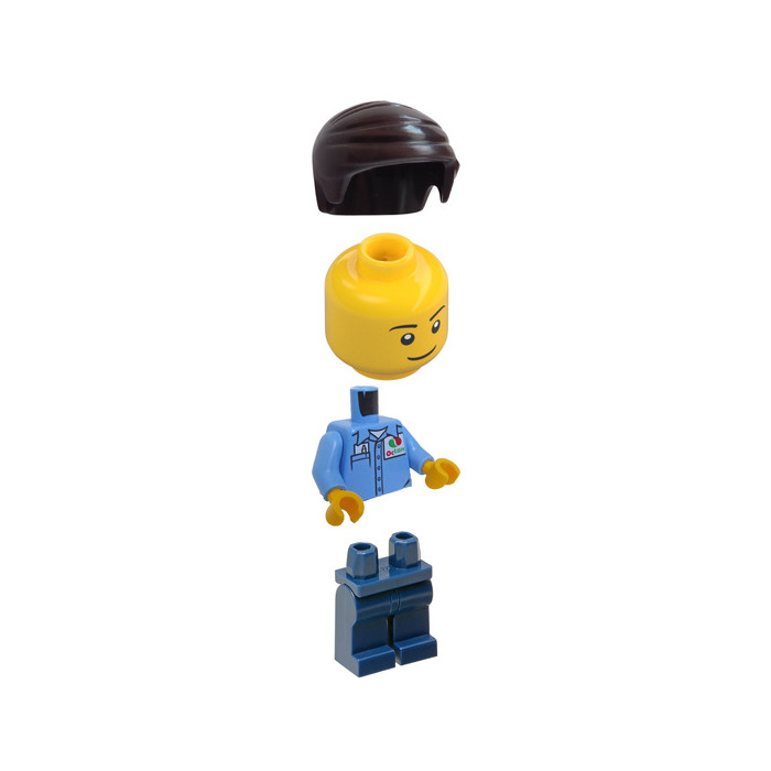 LEGO Male Service Station Worker Minifigure | Brick Owl