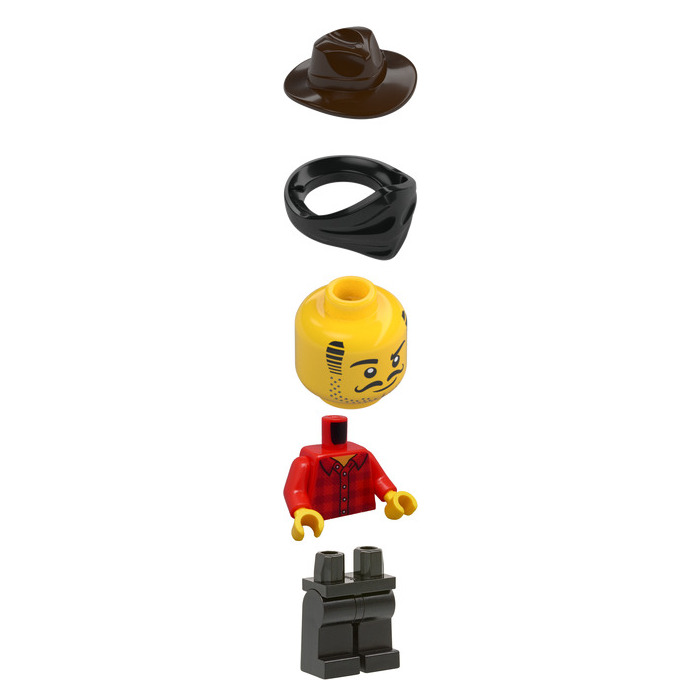 LEGO Male Stagecoach Robber Minifigure | Brick Owl