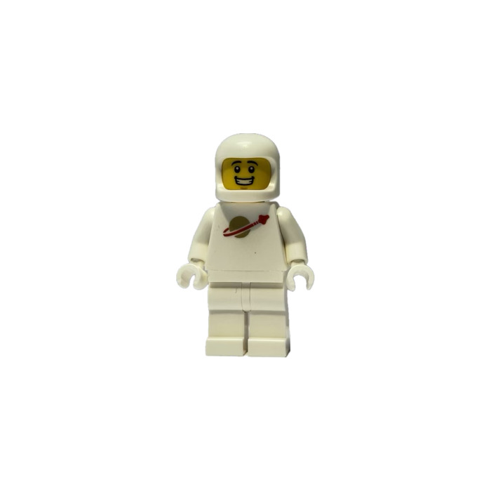 LEGO Male White Astronaut without Airtanks Minifigure Comes In | Brick ...
