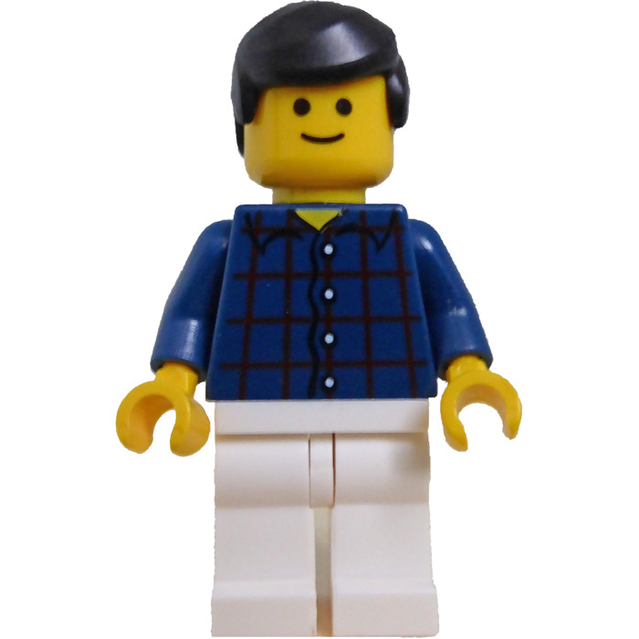 LEGO Male with Plaid Shirt Minifigure | Brick Owl - LEGO Marketplace