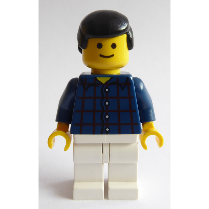 LEGO Male with Plaid Shirt Minifigure | Brick Owl - LEGO Marketplace