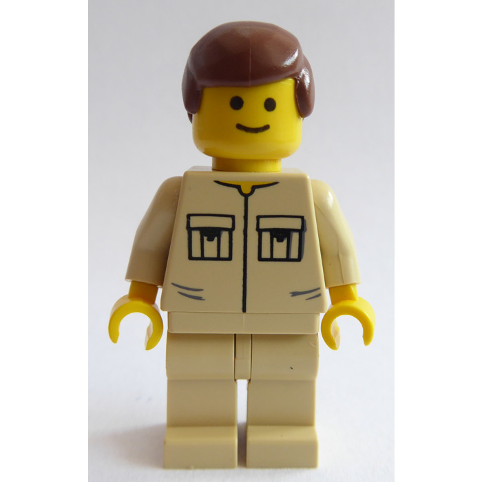 LEGO Male with Tan Shirt and Pockets Minifigure | Brick Owl - LEGO ...