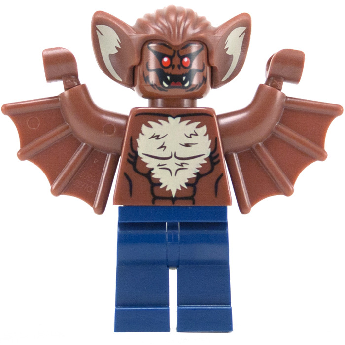LEGO Man-Bat with Reddish Brown Fur Minifigure | Brick Owl - LEGO ...
