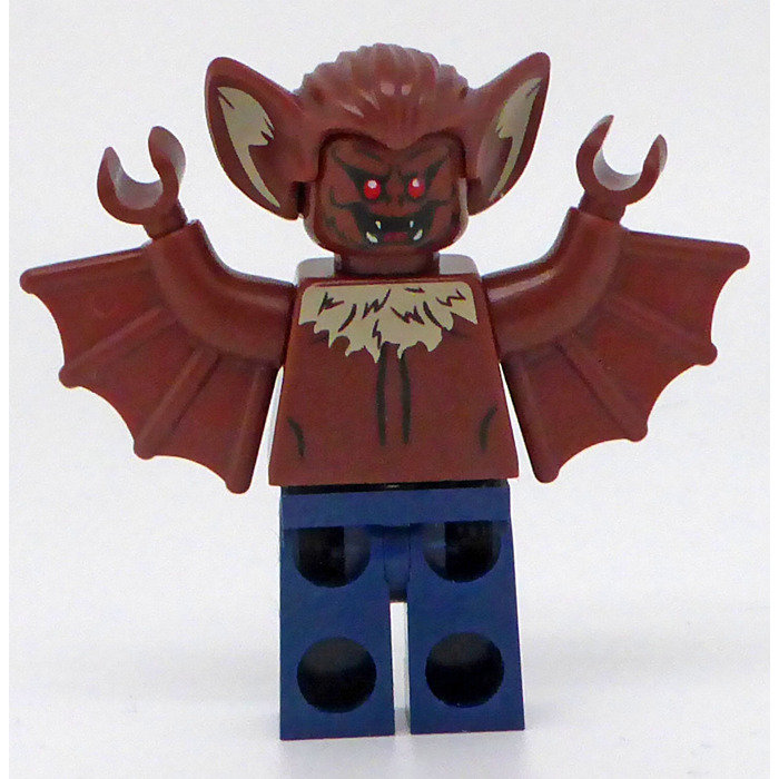 LEGO Man-Bat with Reddish Brown Fur Minifigure | Brick Owl - LEGO ...