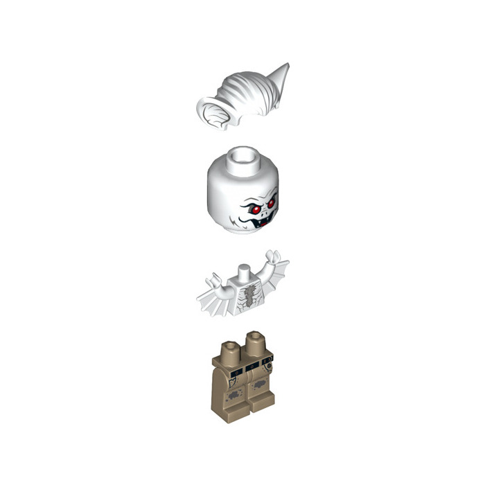 LEGO Man-Bat with White Fur Minifigure | Brick Owl - LEGO Marketplace