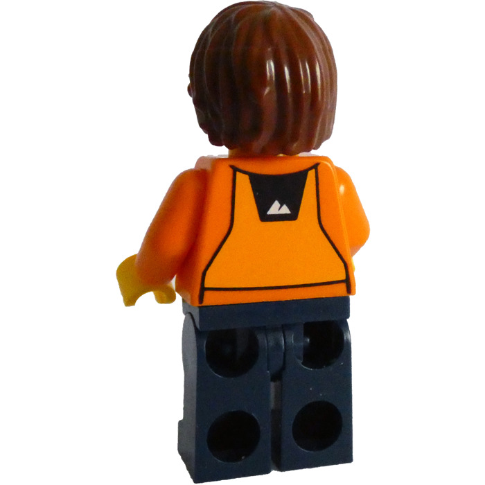 LEGO Man - Orange Jacket Minifigure | Brick Owl - LEGO Marketplace