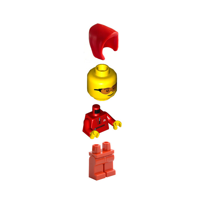 LEGO Man - Red Tracksuit Minifigure Inventory | Brick Owl - LEGO ...