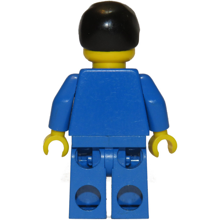 LEGO Man with Blue Jacket and Black Hair Minifigure | Brick Owl - LEGO ...