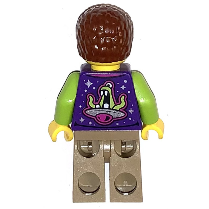 LEGO Man with Dark Purple Jacket Minifigure | Brick Owl - LEGO Marketplace