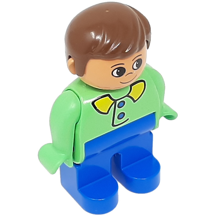 LEGO Man with Medium Green Top Duplo Figure | Brick Owl - LEGO Marketplace