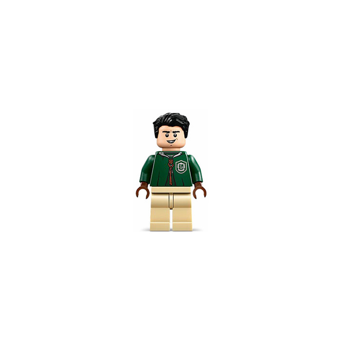 LEGO Marcus Flint with Slytherin Quidditch Uniform with Robe Minifigure ...