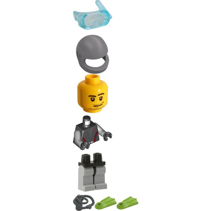 LEGO Marina Diver Minifigure | Brick Owl - LEGO Marketplace