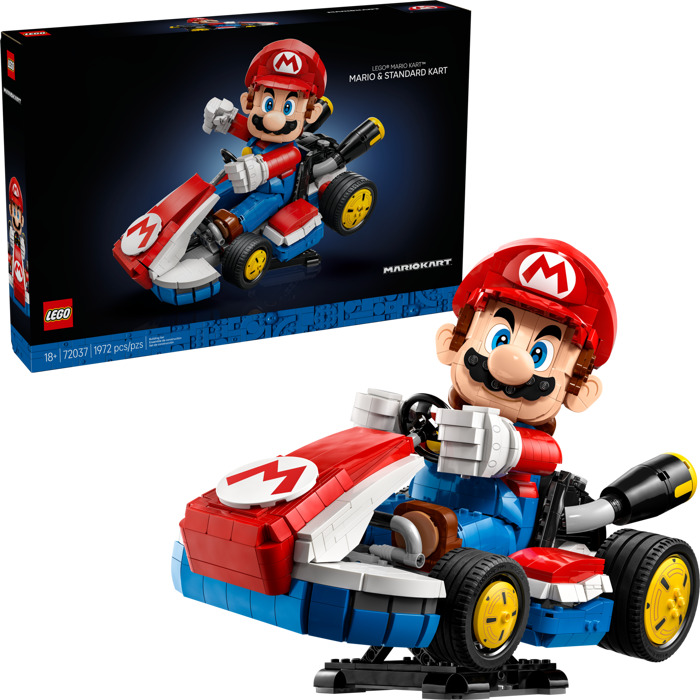 LEGO Mario Kart - Mario & Standard Kart Set 72037 | Brick Owl