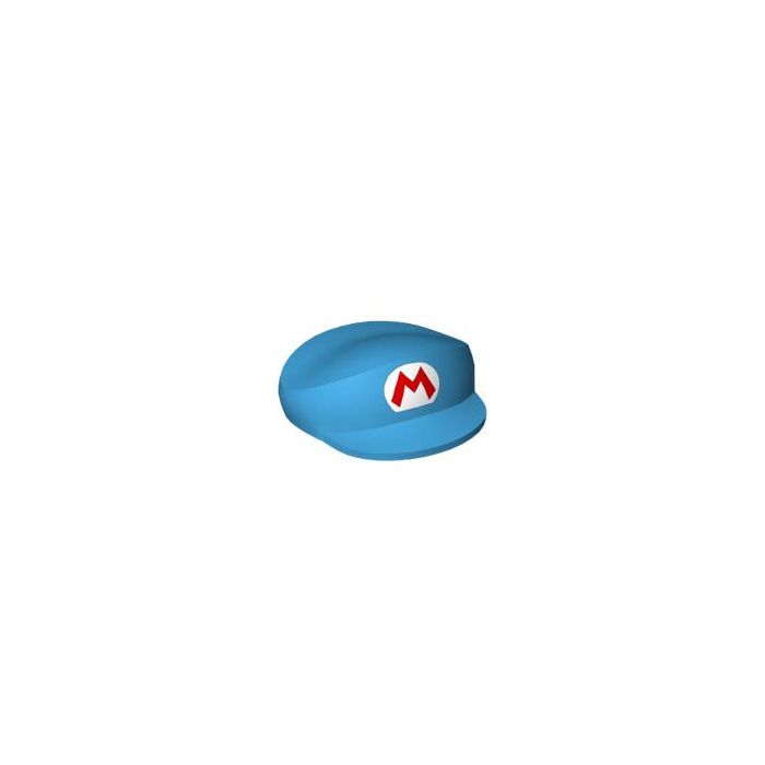 LEGO Mario Large Cap with ‘M’ on Front (Ice Mario) (102282) | Brick Owl