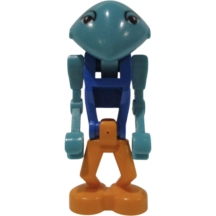 LEGO Martian with Blue Body and Orange Legs Minifigure | Brick Owl ...