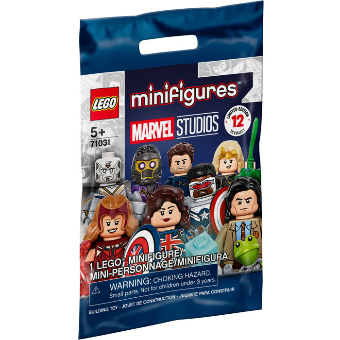 LEGO Marvel Studios Series 1 Collectable Minifigures Random Pack Set ...