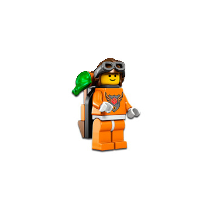 LEGO Master Builder Academy Torso with Red Brick and Wings with Orange ...