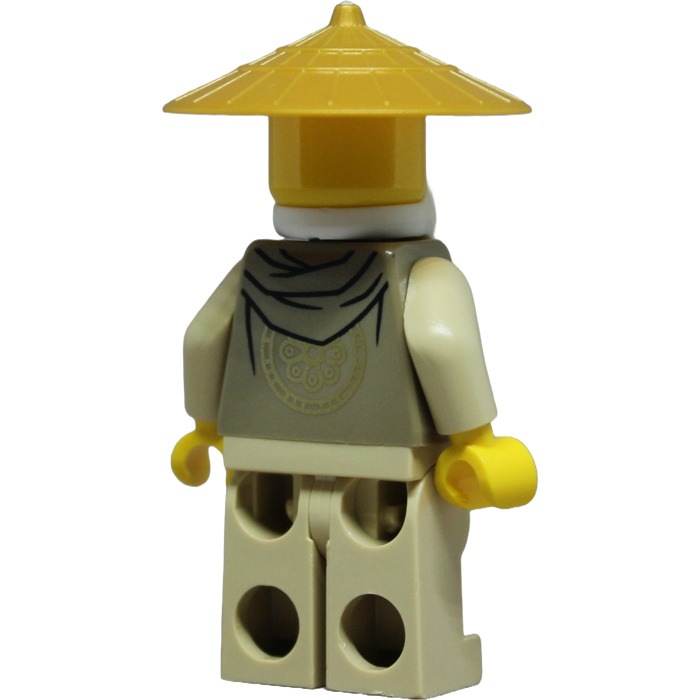LEGO Master Wu with Dark Tan Robe Minifigure | Brick Owl - LEGO Marketplace