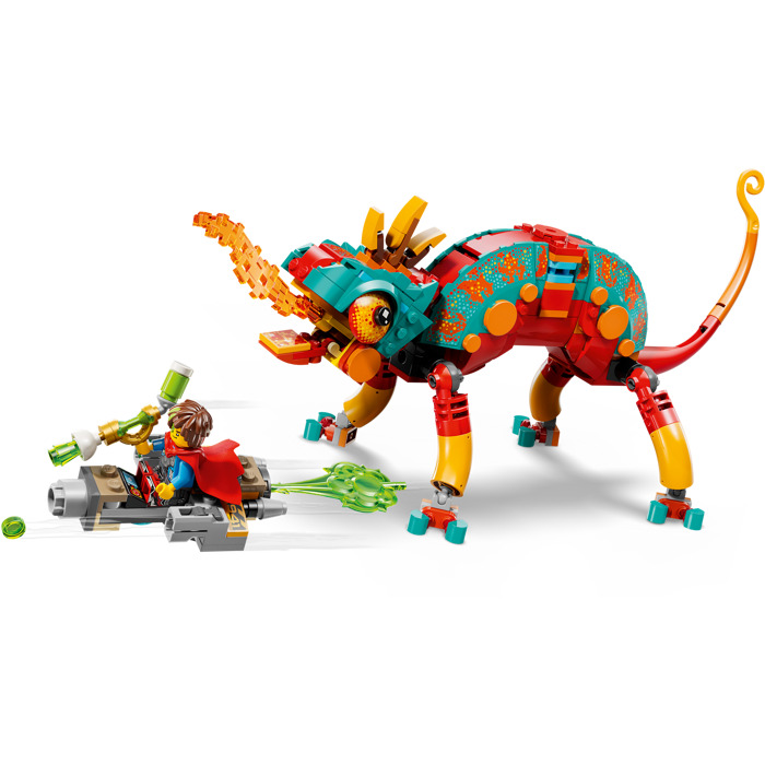 LEGO Mateo's Fire Chameleon Set 71492 | Brick Owl - LEGO Marketplace