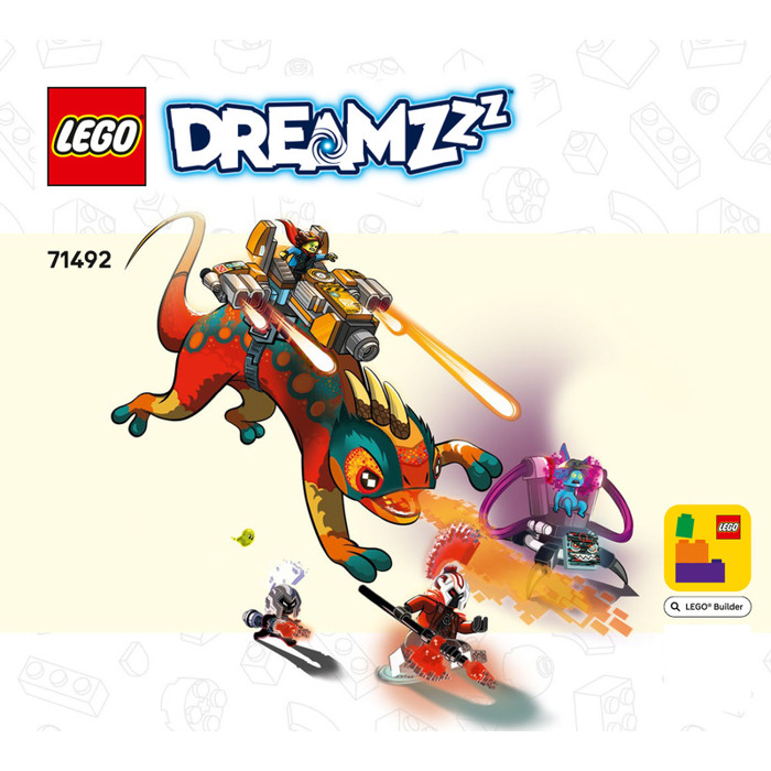 LEGO Mateo's Fire Chameleon Set 71492 Instructions | Brick Owl - LEGO ...