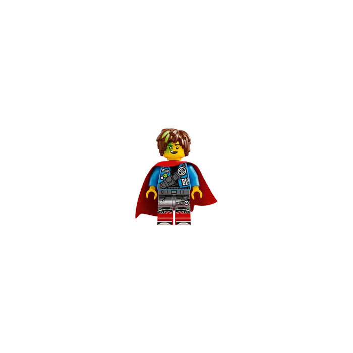 LEGO Mateo with Dark Azure Jacket and Cape Minifigure | Brick Owl ...