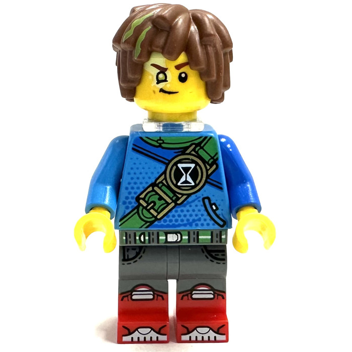 LEGO Mateo with Dark Azure Robe and Neck Bracket Minifigure | Brick Owl
