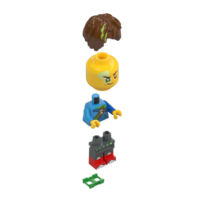 LEGO Mateo with Dark Azure Robe and Utility Belt Minifigure | Brick Owl