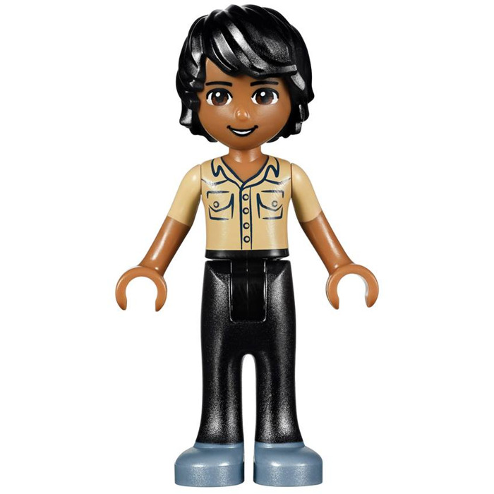 LEGO Matthew with Khaki Shirt and Black Trousers Minifigure | Brick Owl ...