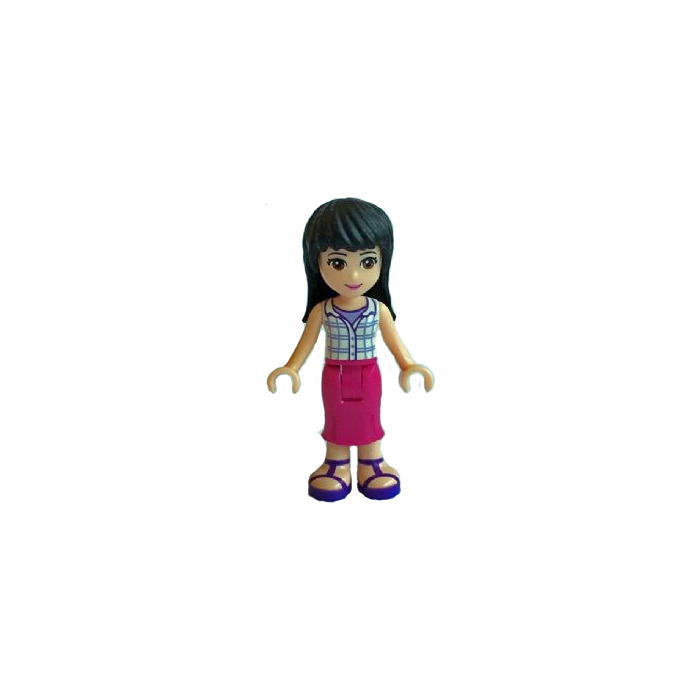 LEGO Maya with White Plaid Shirt Minifigure | Brick Owl - LEGO Marketplace